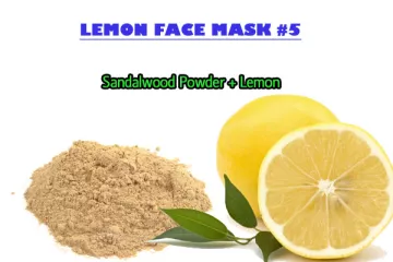 Lemon Face Masks For Brighter Clearer Skin Tone