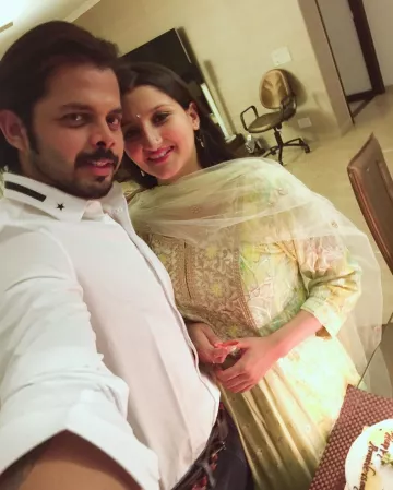 Sree Santh Shares A Heartfelt Note For His Wife, Bhuvneshwari Sreesanth ...