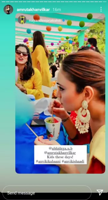 Ankita Lokhande And Vicky Jain Get Drenched In 'Haldi', The Actress Stuns In A Red 'Sharara'