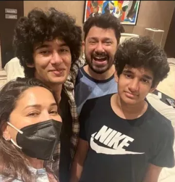 Madhuri Dixit Nene's Son, Arin Nene Returns From The US To Celebrate ...