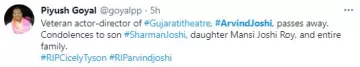 Sharman Joshi's Father And Theatre Legend, Arvind Joshi Dies, Celebs ...