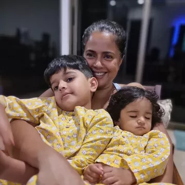 Sameera Reddy Wishes Son, Hans Varde With A Cute Video On His 6th Birthday