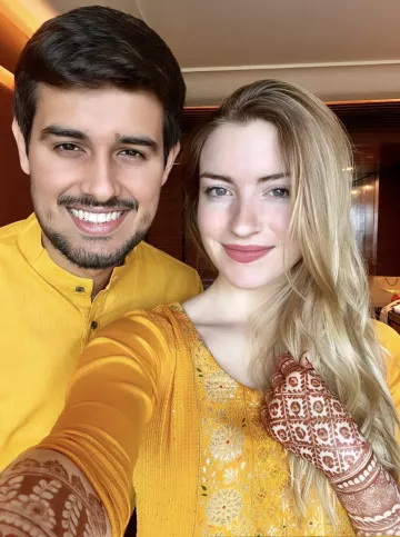 Meet Dhruv Rathee's Wife Juli, Know Their Love Story As She Defends Him ...