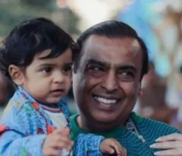 Mukesh Ambani Dons A Special T-Shirt With Prithvi's Photo On His B'Day ...