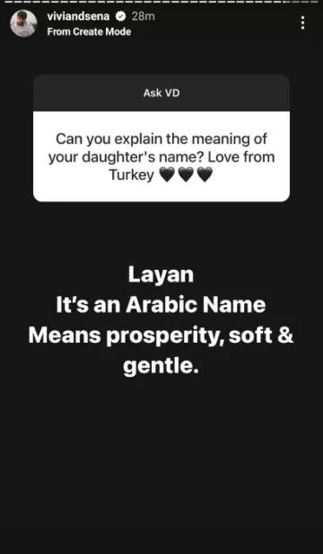 Vivian Dsena Reveals The Meaning Of His Daughter, Layan's Name And It's ...