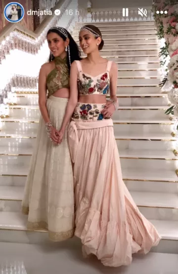 Shloka Mehta's Sister, Diya Mehta Channels Modern Bride Look, Poses ...