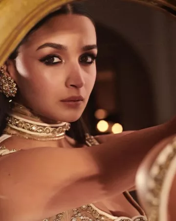 Alia Bhatt Donned A Custom-Made Elie Saab Gown With A Matching Sheer ...