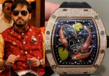 Anant Ambani Once Wore A Super Expensive Koi Fish Watch With 18k Gold ...