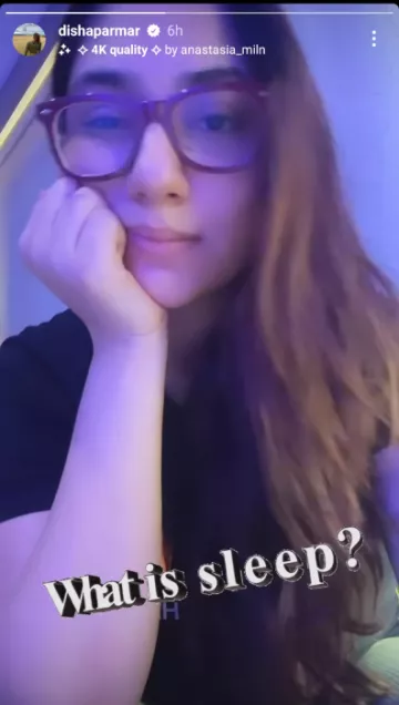 Disha Parmar Gives A Glimpse Into Her Life As A New Mom As She Drops A ...