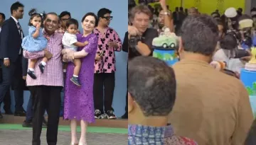 Isha Ambani's Kids, Krishna And Aadiya's 1st B'Day Bash: Twin Babies ...