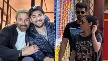 Karan Deol Makes First Public Appearance With Fiancee, Drisha, The ...