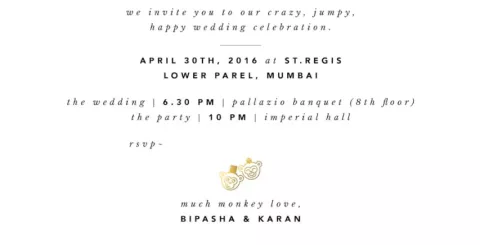 14 Unique And Gorgeous Celebrity Wedding Invites For The Couples Who ...