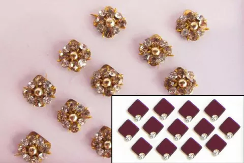 10 Different Styles and Shapes of Bindi That Every Bride Must Have In ...