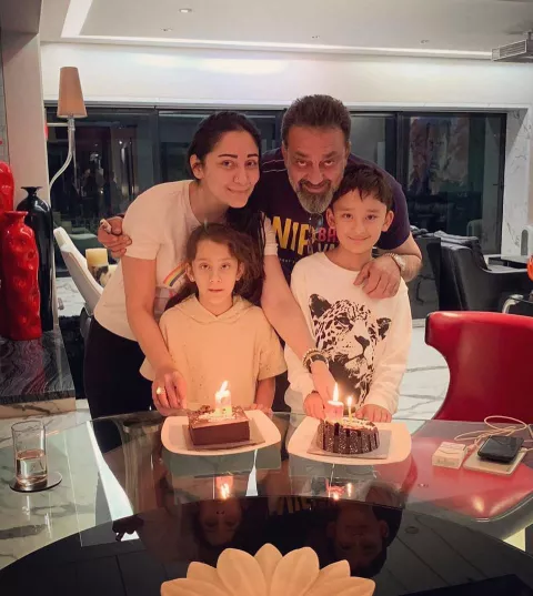 Sanjay Dutt Shares The Cutest Wish For His Twins, Shahraan And Iqra For ...