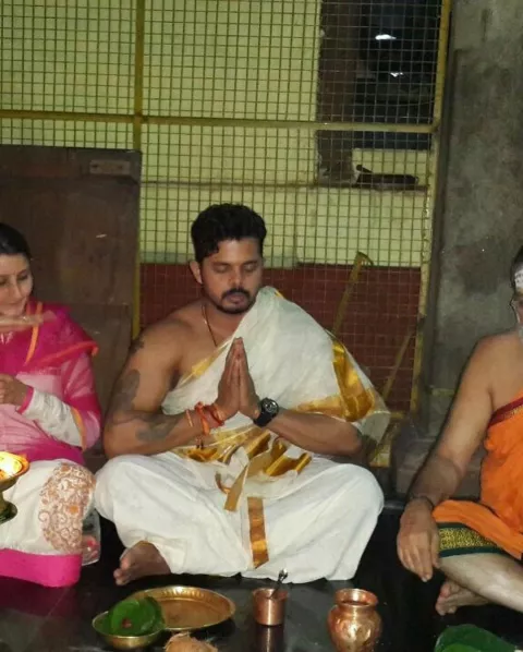 Sree Santh Shares A Heartfelt Note For His Wife, Bhuvneshwari Sreesanth ...