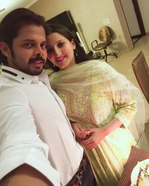 Sree Santh Shares A Heartfelt Note For His Wife, Bhuvneshwari Sreesanth ...