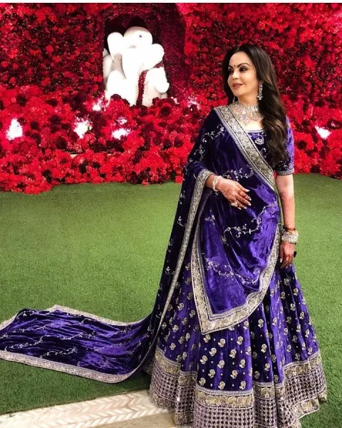 Nita Ambani Looks Breathtaking In An Ivory Lehenga, Proves That She Is ...