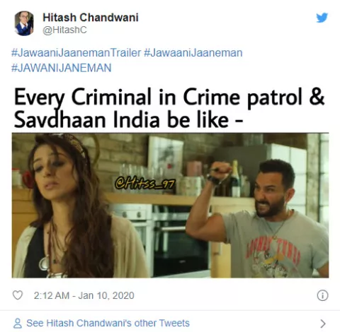 Saif Ali Khan's 'Jawaani Jaaneman' Trailer Sparks Off Memes Featuring ...