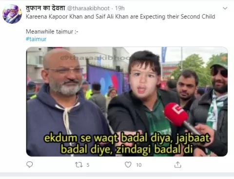 Taimur Ali Khan Meme Fest Begins Over Internet As Saif And Kareena ...