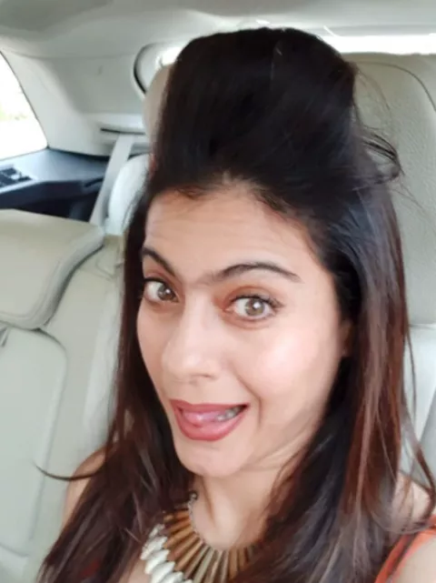 Kajol Shares A Goofy Picture With Hair Rollers, Sister, Tanishaa ...