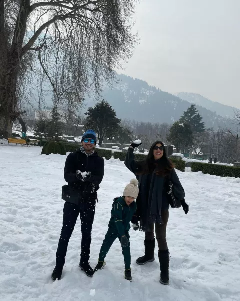 Arjun Bijlani Shares Adorable Family Pictures To Wish His Son, Ayaan On ...