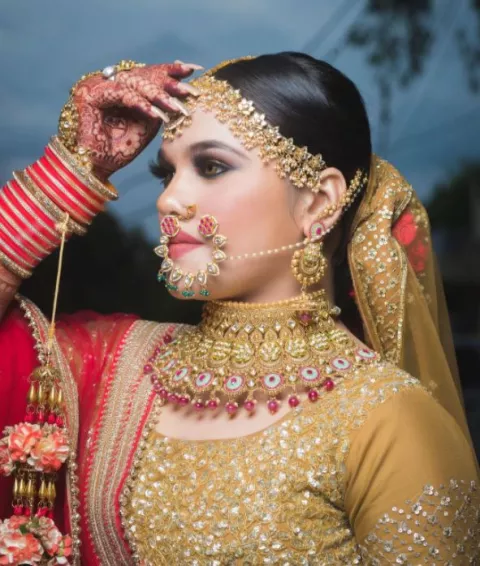 Different Types Of Unique 'Nath' Designs For Brides, Studded Oversized ...