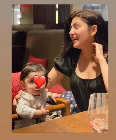 Pranitha Subhash Reveals Her Daughter, Arna's Face, Shares Her Cutesy ...