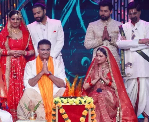 Bhagyashree Shares Unseen Wedding Picture With Himalay, Re-Lives The ...