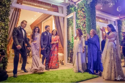 When Anmol Ambani Proposed To Khrisha Shah With A Heart-Shaped Ring ...