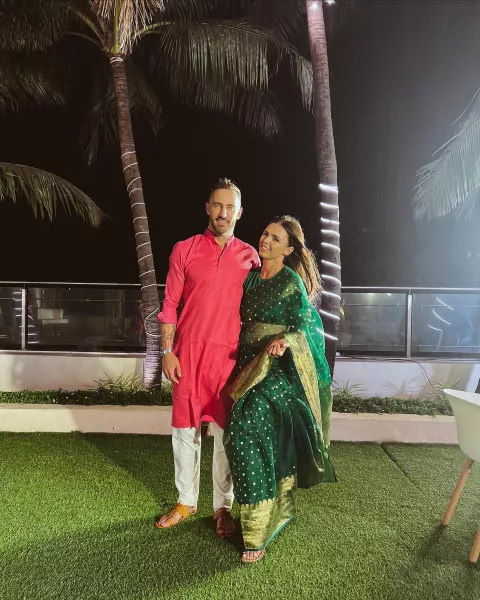 Glenn Maxwell And His Wife, Vini Raman's Bio-Bubble Wedding Reception ...