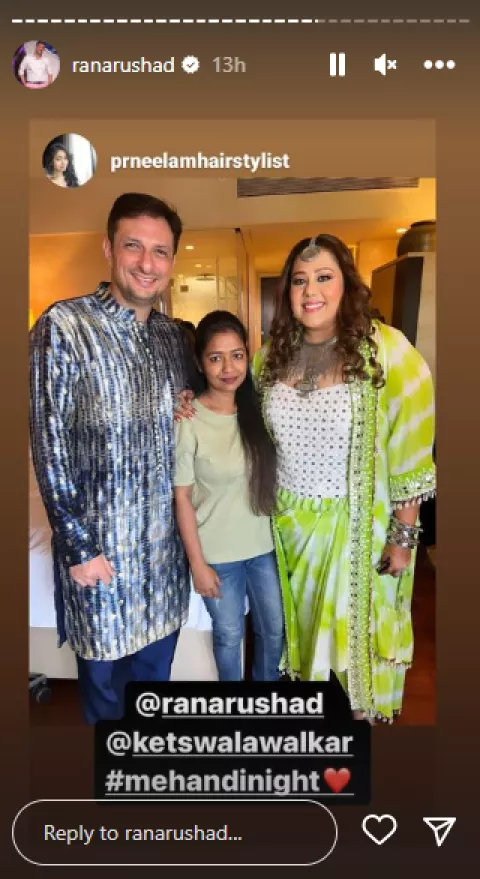 Rushad Rana's Wedding: Actor Shares Pictures From 'Mehendi' Ceremony ...