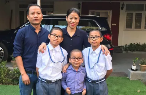 When Mary Kom Went To A Boxing Match Before Her Son's Cardiac Surgery ...