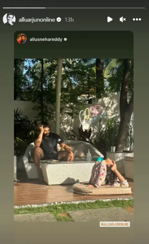 Allu Arjun Feels Amazed At His Daughter Allu Arha As She Performs A ...