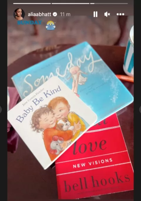 Alia Bhatt Is Turning Baby Girl, Raha Kapoor Into Book Lover, Shares ...