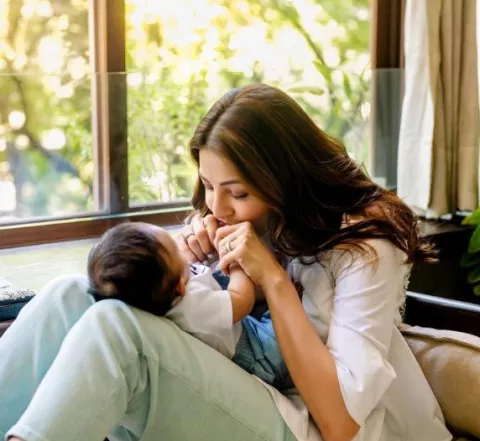 Kajal Aggarwal Reveals Her Baby Boy, Neil Kitchlu's Face As He Turns 1 ...