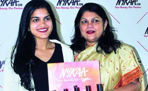 Nykaa's Founder, Falguni Nayar: Left Banking Job, Built A Brand Worth ...