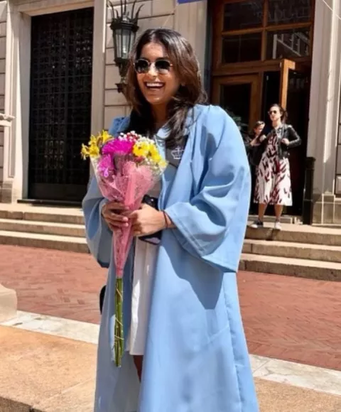 Juhi Chawla Drops Glimpses Of Jahnavi Mehta's Graduation Ceremony ...