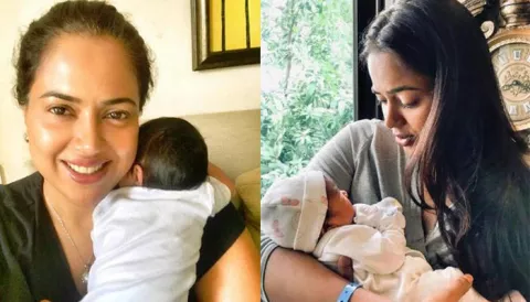 Sameera Reddy Posts A Strong And Inspirational Message On Breastfeeding ...