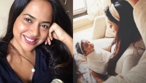 Sameera Reddy Shares Cute Pictures Of Her Baby Girl, Nyra, Reveals How ...