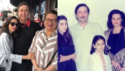 Throwback Picture Of Karisma Kapoor With Her Parents, Randhir Kapoor ...