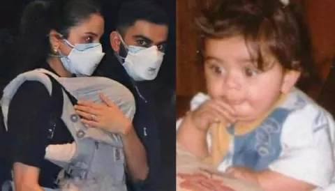 Vamika Resembles Virat Kohli In Her First Clear Picture As She Was ...