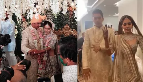 Sana Sayyad's 'Vidaai' Video And Dance With Husband, Imaad Shamsi At ...