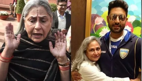 Jaya Bachchan Loses Her Cool As Fans Mob Her Son, Abhishek Bachchan ...