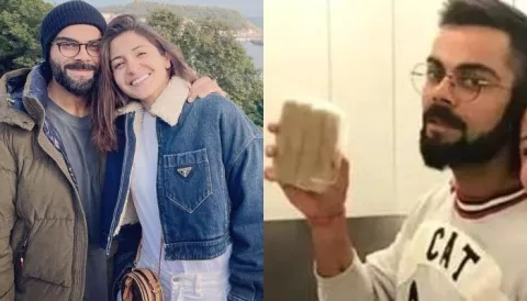 When Virat Kohli Cooked For Wifey, Anushka Sharma, The Duo Cutely Posed ...