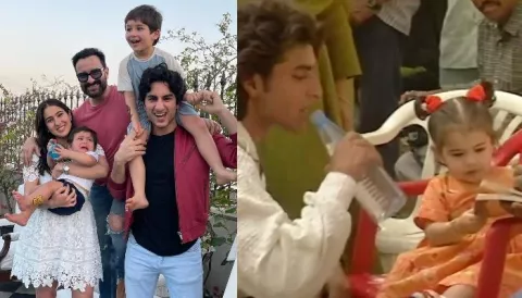 Saif Ali Khan Playing With Baby Sara In An Old Video Made Fans Say, 'He ...