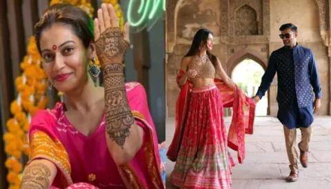 Payal Rohatgi-Sangram Singh's Wedding Ceremony Starts With 'Shagun Ki ...