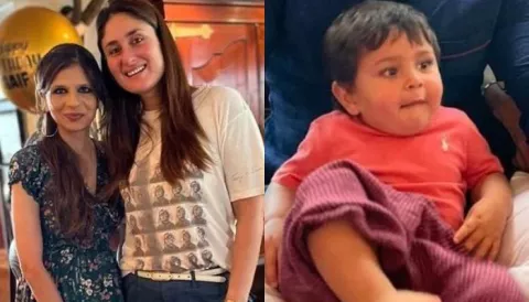 'Bua', Saba Ali Khan Clicks An Angry Picture Of Nephew, Jeh Ali Khan ...