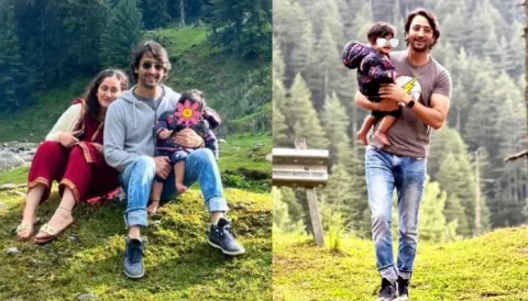 Shaheer Sheikh Shares A Cutesy Video With Daughter, Anaya As He Takes ...
