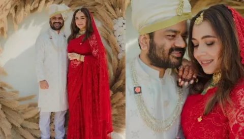 Maanvi Gagroo's First Wedding Photos With Husband Kumar Varun, Actress ...