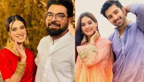 Real-Life Couples Seen Together In Pakistani Dramas: Iqra Aziz-Yasir ...